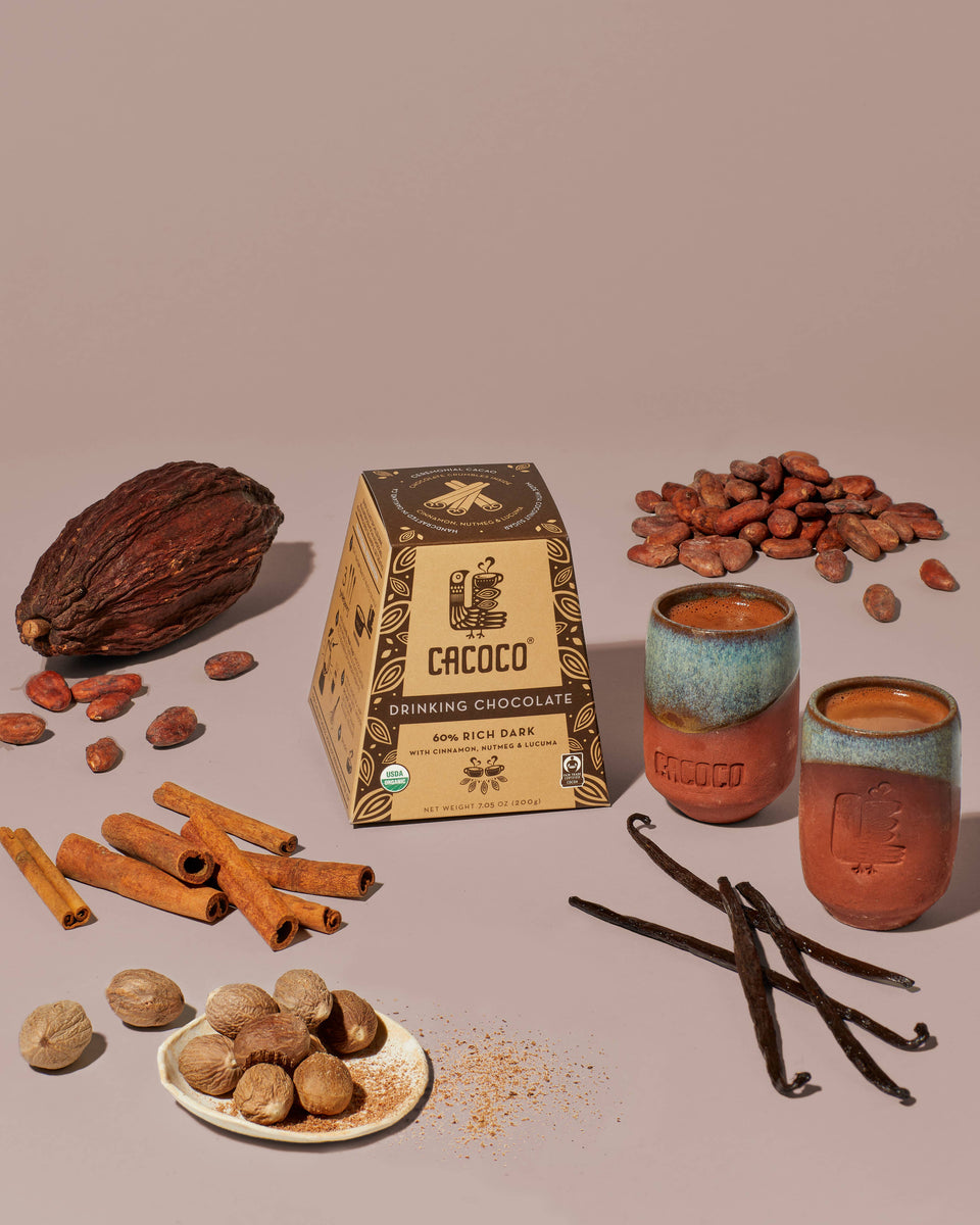 60% Rich Dark Drinking Chocolate – The Chocolate Dispensary