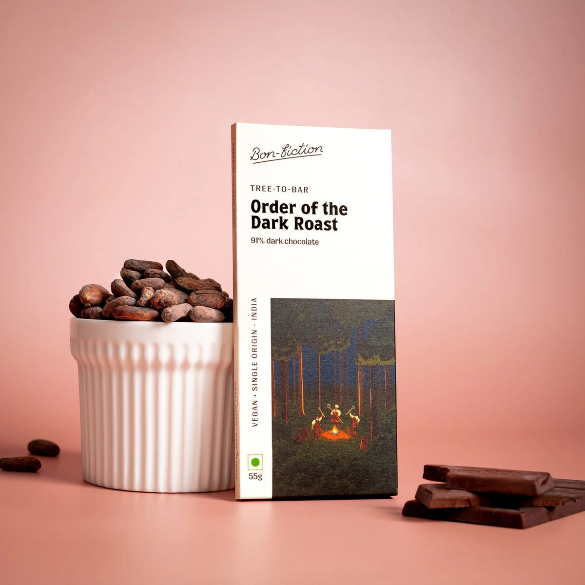 "Order of the Dark Roast" - 91% Tree-to-bar dark chocolate – The ...