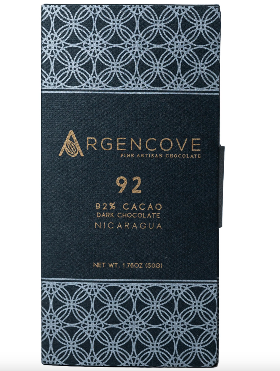 Single-origin dark bar 92% – The Chocolate Dispensary