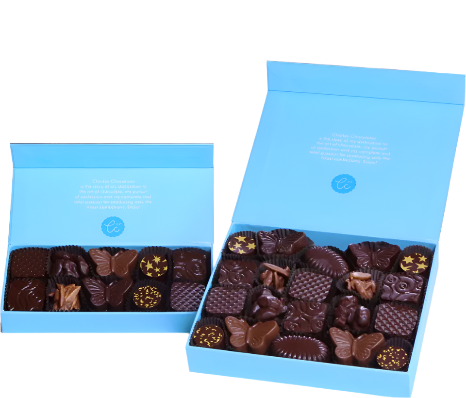 Nuts, Pralines & Caramels Collection (10 Pc.) – The Chocolate Dispensary