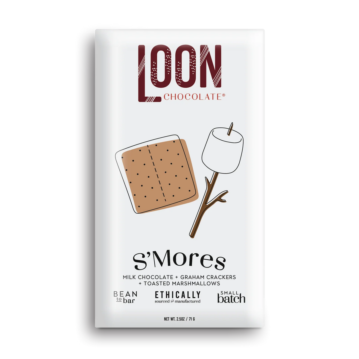 S'Mores Milk Chocolate Bar – The Chocolate Dispensary