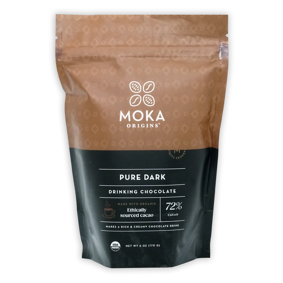 72% Pure Dark Drinking Chocolate – The Chocolate Dispensary